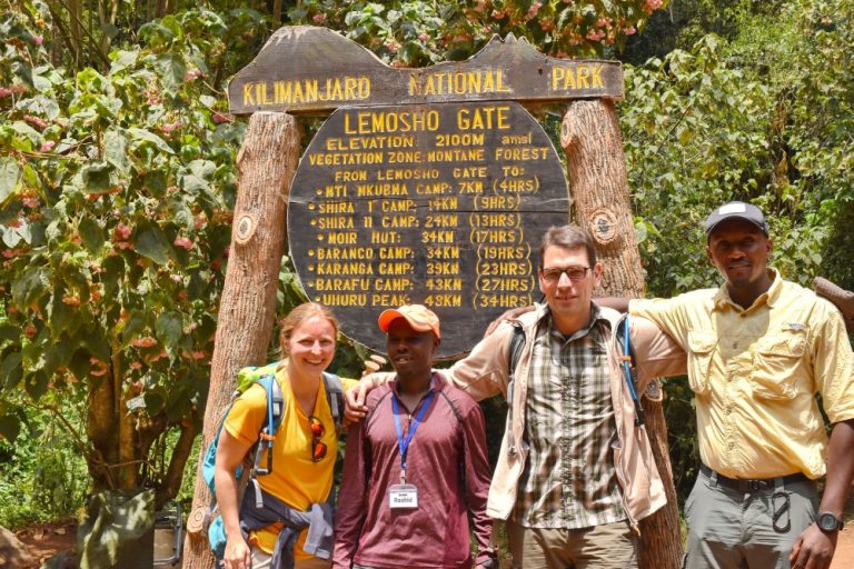 Kilimanjaro-Besteigung über die 8 Tage Lemosho-Route - Tansania ...